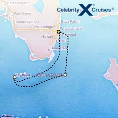 Celebrity Reflection Mar 17: Key West & Bahamas Cruise from $363