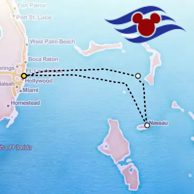 Disney Destiny May 27: Round Trip from Ft. Lauderdale Cruise from $1,605