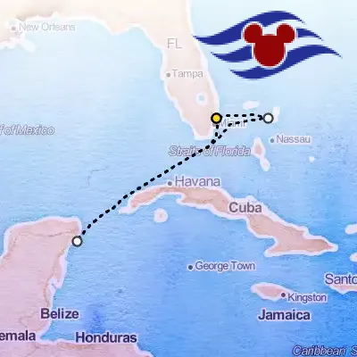May 8th, 2027 - Cruise from Ft. Lauderdale on the Disney Destiny
