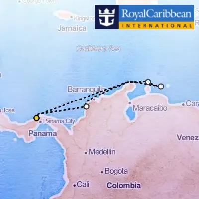Royal Caribbean Grandeur of the Seas Jan 22: Round Trip from Colon ...