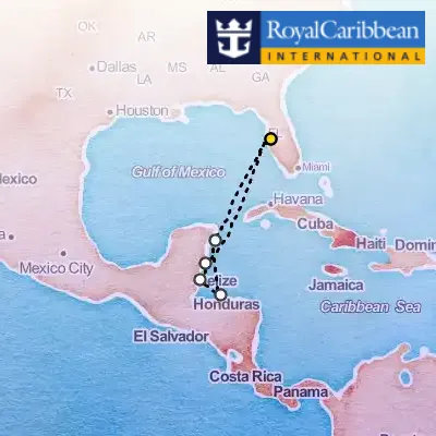 Royal Caribbean Grandeur of the Seas Feb 7: Western Caribbean Cruise ...