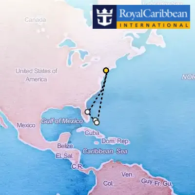 Royal Caribbean Oasis of the Seas Oct 24: Round Trip from Bayonne ...