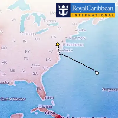 Royal Caribbean Vision of the Seas Oct 16: Round Trip from Baltimore ...